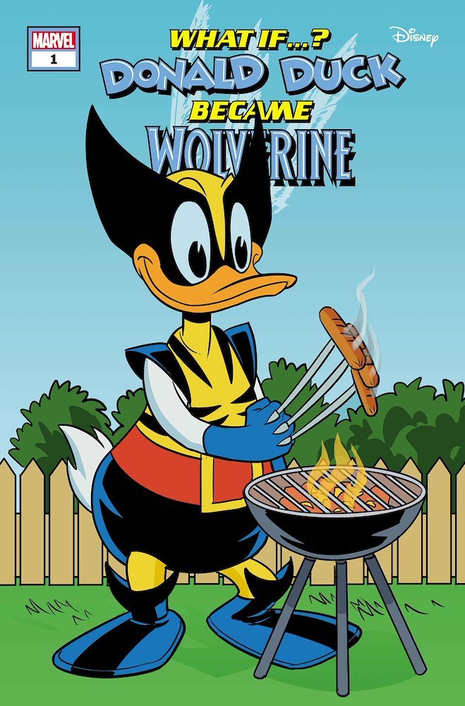 Marvel & Disney: What If...? Donald Duck Became Wolverine (Variant ...