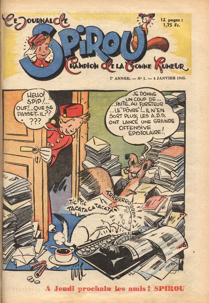 Le journal de Spirou #350 (Dupuis)