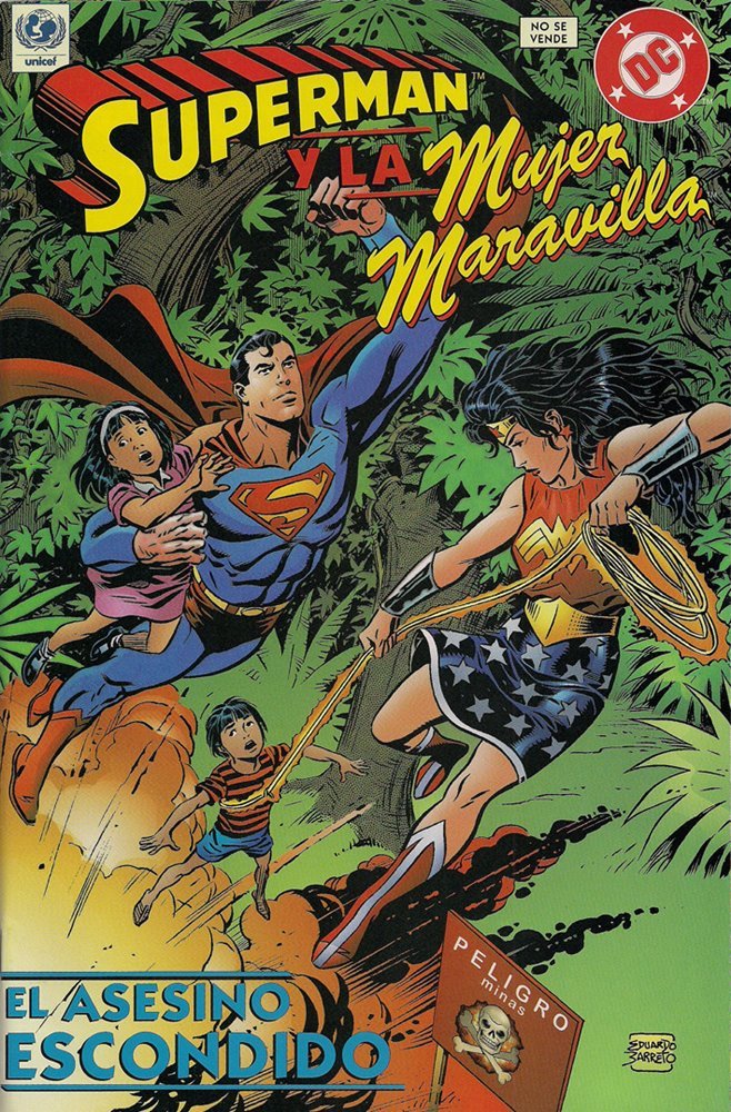Superman y la mujer maravilla (Unicef)