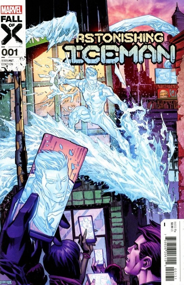 Astonishing Iceman (2023 Variant Covers) (Marvel Comics)