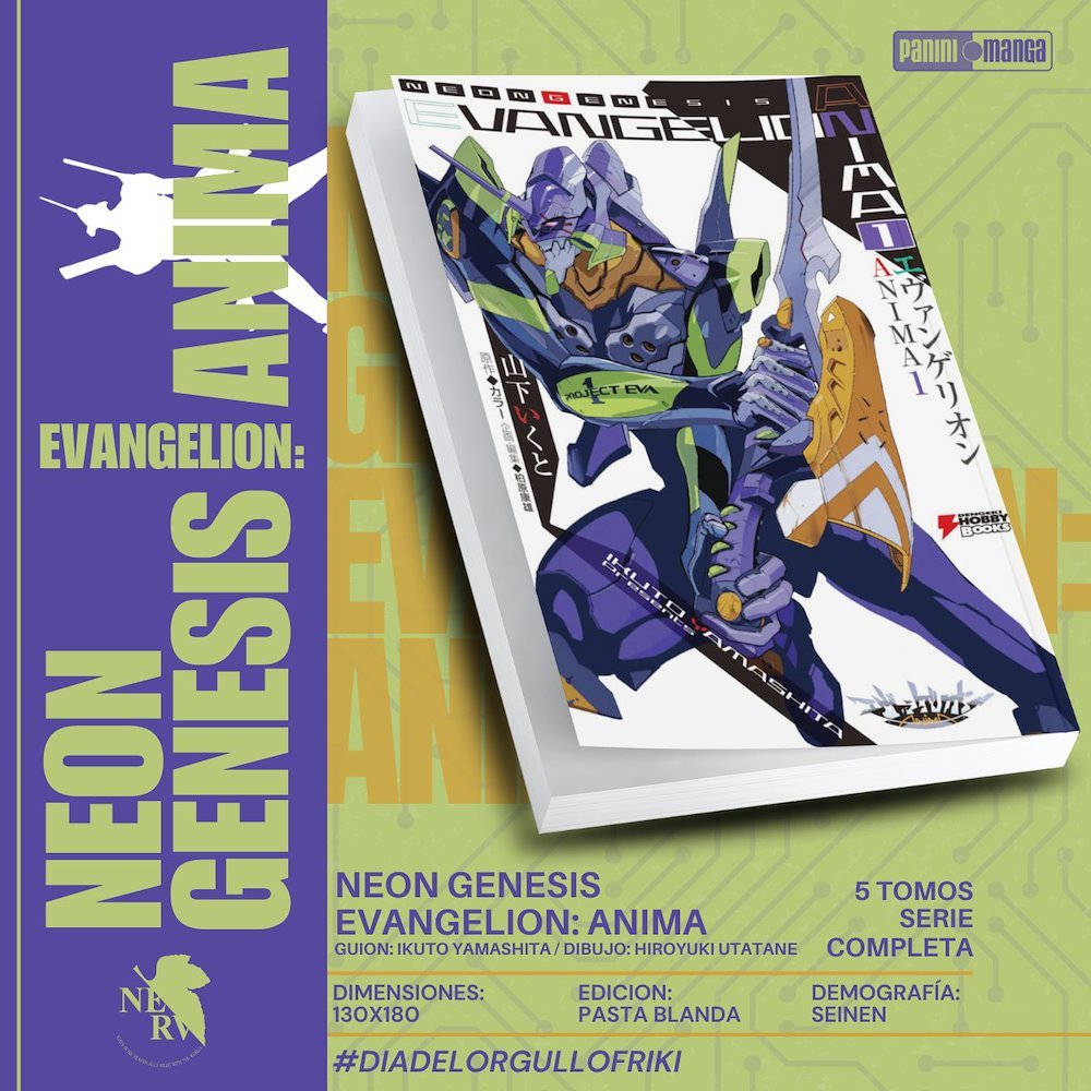Neon Genesis Evangelion: Anima (Panini Comics México)